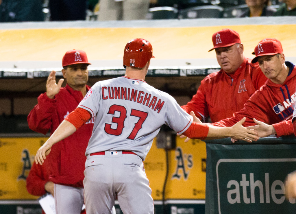 Angels Designate Todd Cunningham For Assignment - MLB Trade Rumors