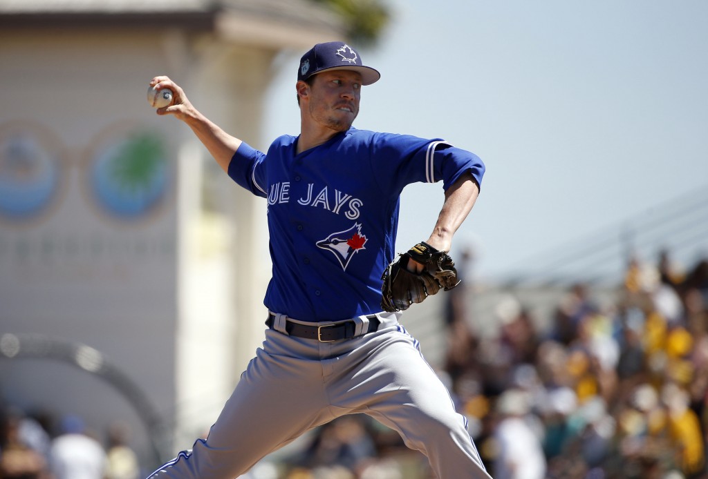 Blue Jays Designate Ian Parmley, Select Lucas Harrell - MLB Trade Rumors