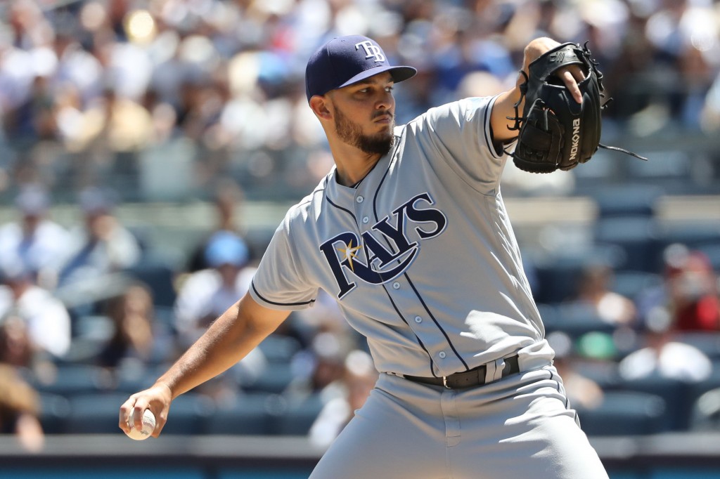 Jake Faria Out At Least Six To Eight Weeks; Rays Select Contract Of ...