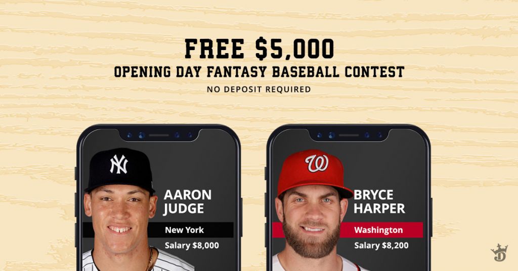 $5,000 Baseball Opening Day Free Contest At DraftKings - MLB Trade Rumors