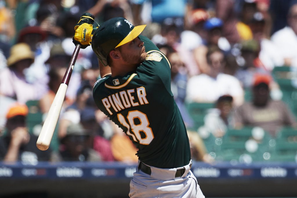 Chad Pinder Attracting "Significant Interest" - MLB Trade Rumors