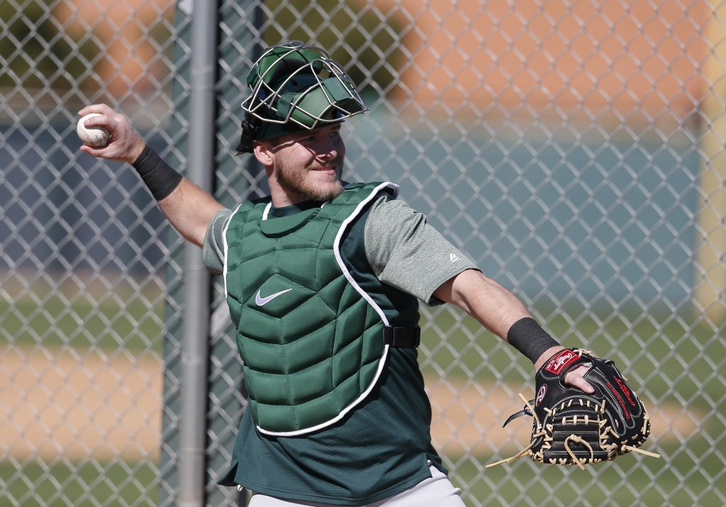 Athletics' Chris Herrmann To Undergo Knee Surgery - MLB Trade Rumors