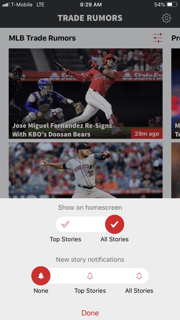 How To Set Up Notifications For Breaking MLB Hot Stove News - MLB Trade ...