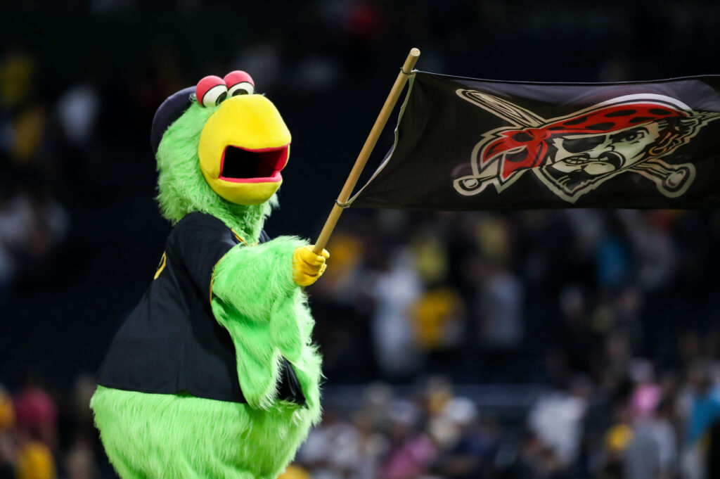 Funny Parrot Pittsburgh Pirates Baseball's Wackiest Mascots: From