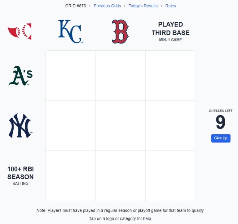 The Hardest Categories In Immaculate Grid History! (Sponsored) - MLB ...